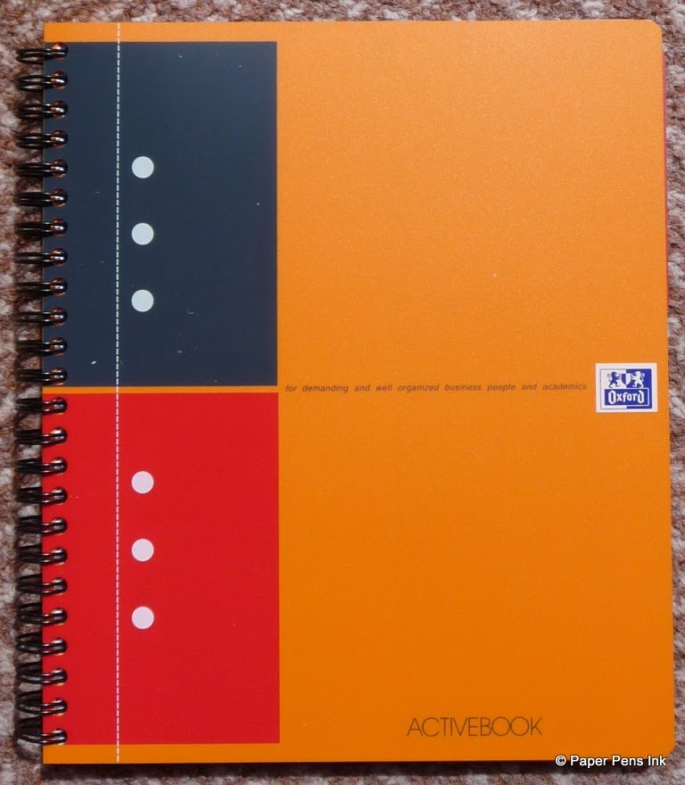 Paper Pens Ink: Review of the Oxford International A5 Activebook