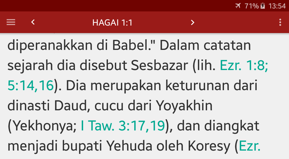 Zerubabel bin Sealtiel alias Sesbazar Bupati Yehuda