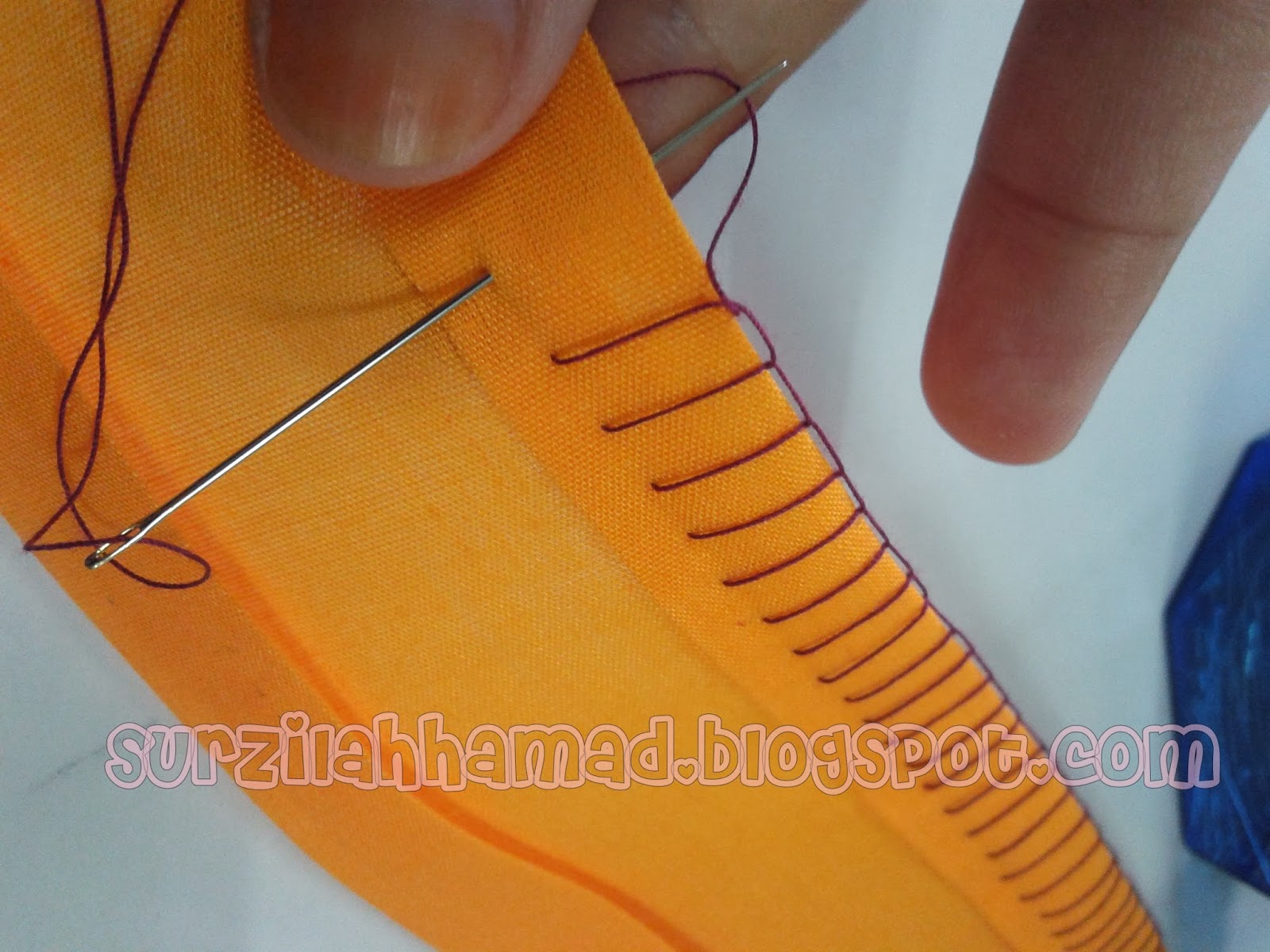 Lalla: Jahitan Tangan: Jahitan Insang Pari