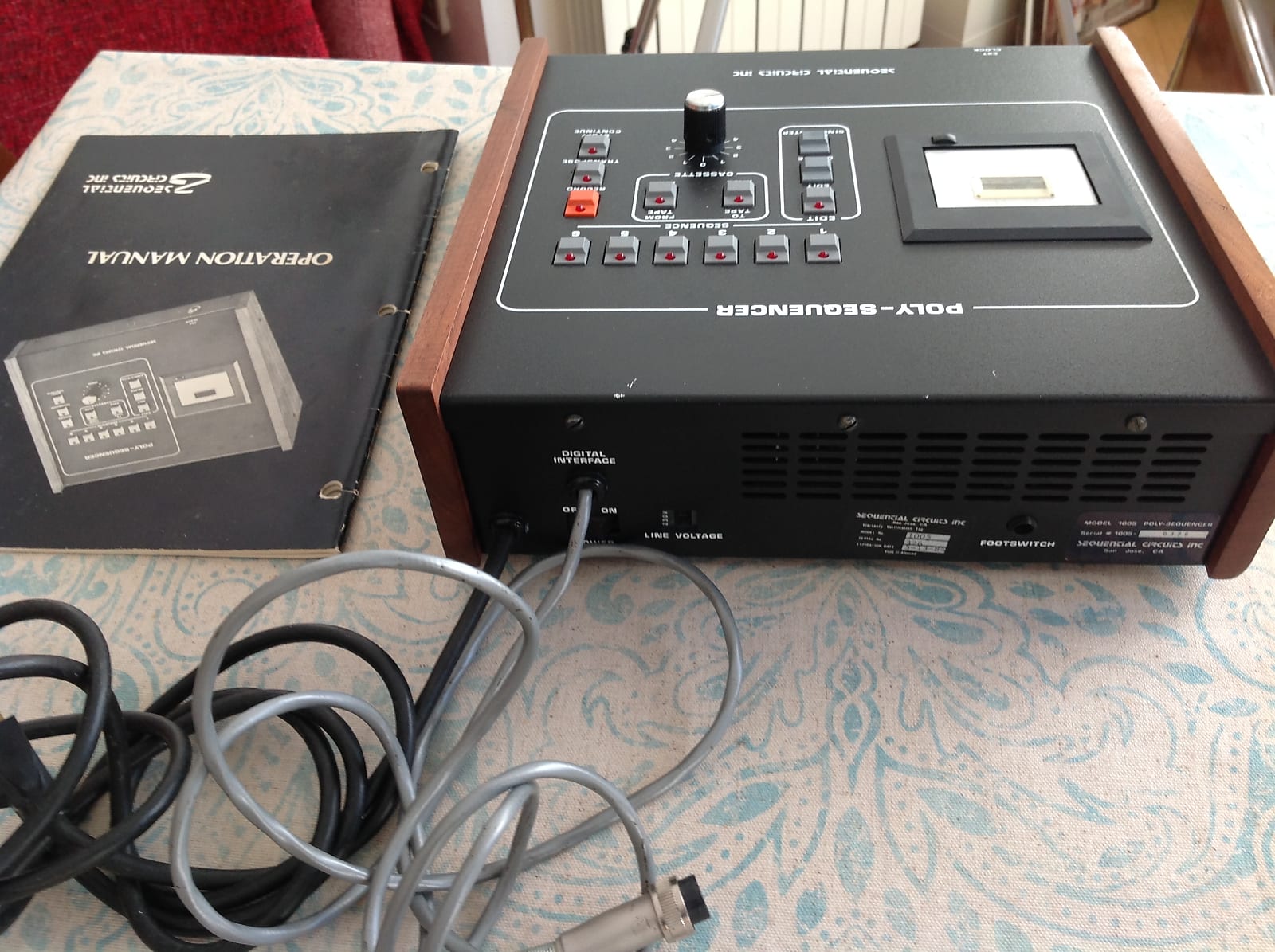 MATRIXSYNTH: Sequential Circuits Poly-sequencer 1005 SN 326