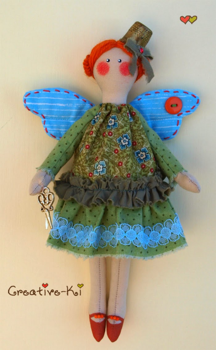 Creative-Ki: Angel sewing / Ангел швейный