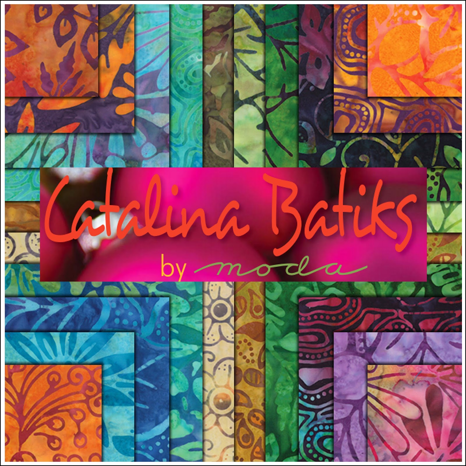 Crazy Quilt Girl Fabric Shop: Moda CATALINA BATIKS Fabric