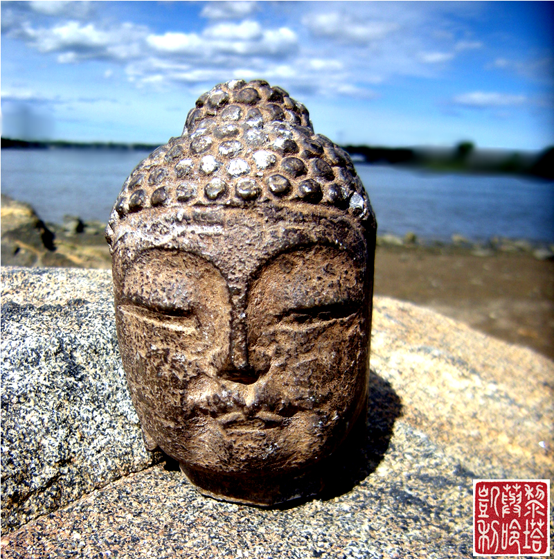 Antique Chinese Carved Stone Buddha Head Statue, Or Not?