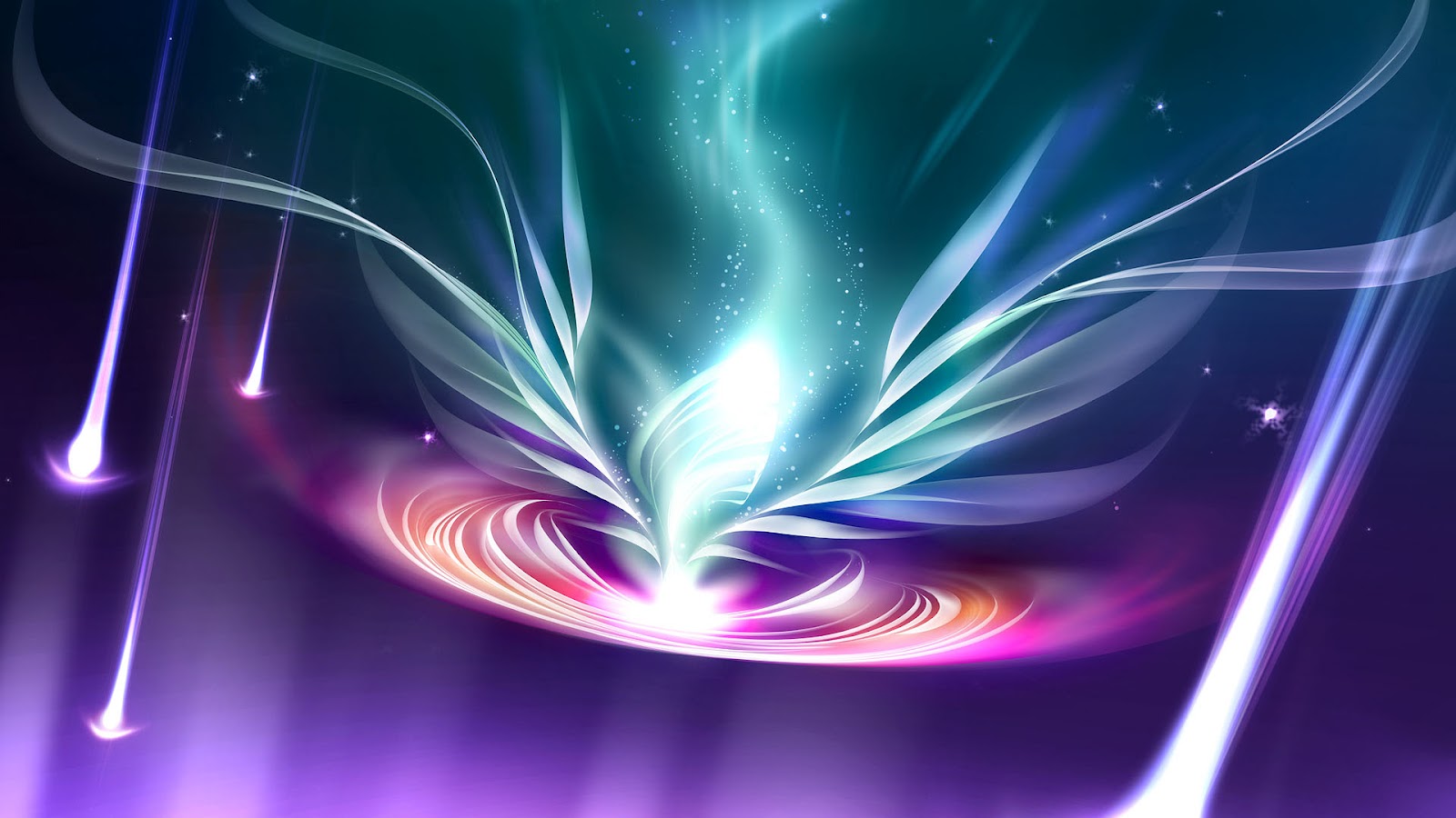 Paarse abstracte figuren en lijnen | Mooie Leuke Achtergronden Voor Je ...