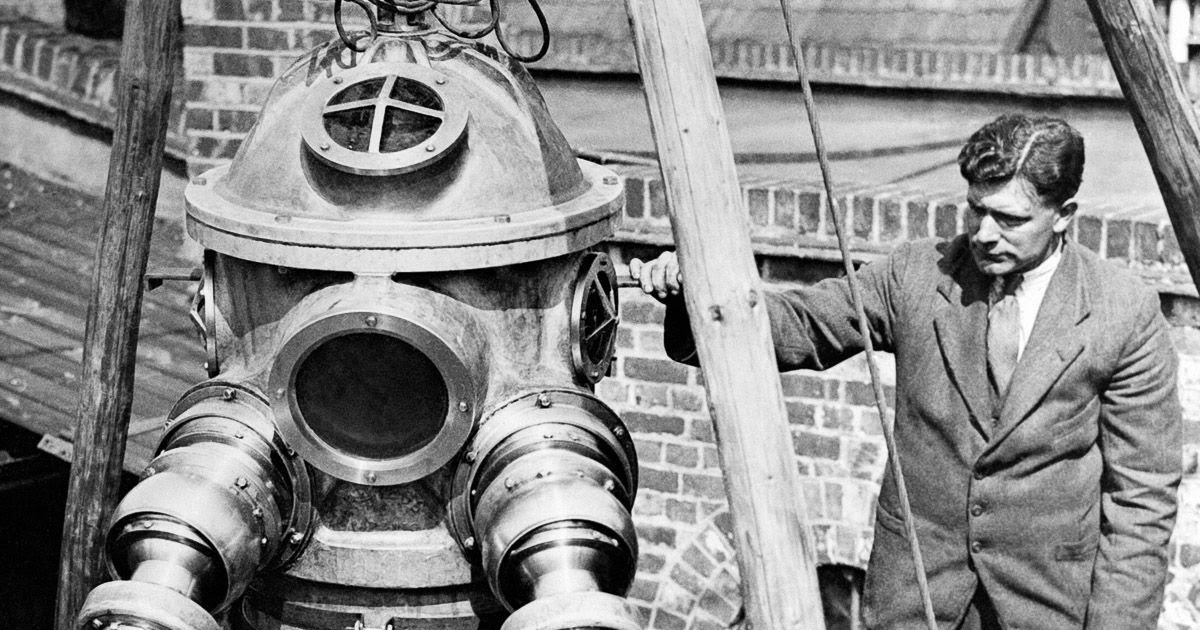 French Vocabulary Illustrated: scaphandre