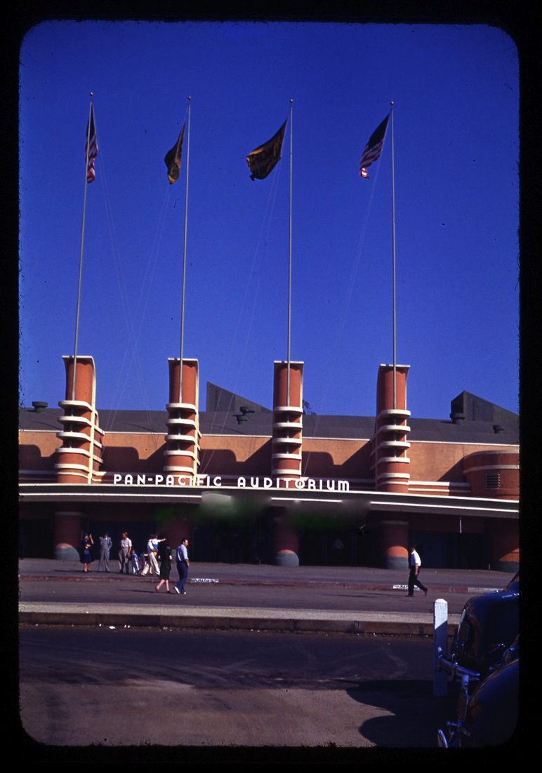 The Pan Pacific Auditorium.