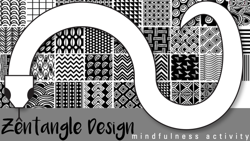 Snake Zentangle Design Project | E is for Explore! | Bloglovin’