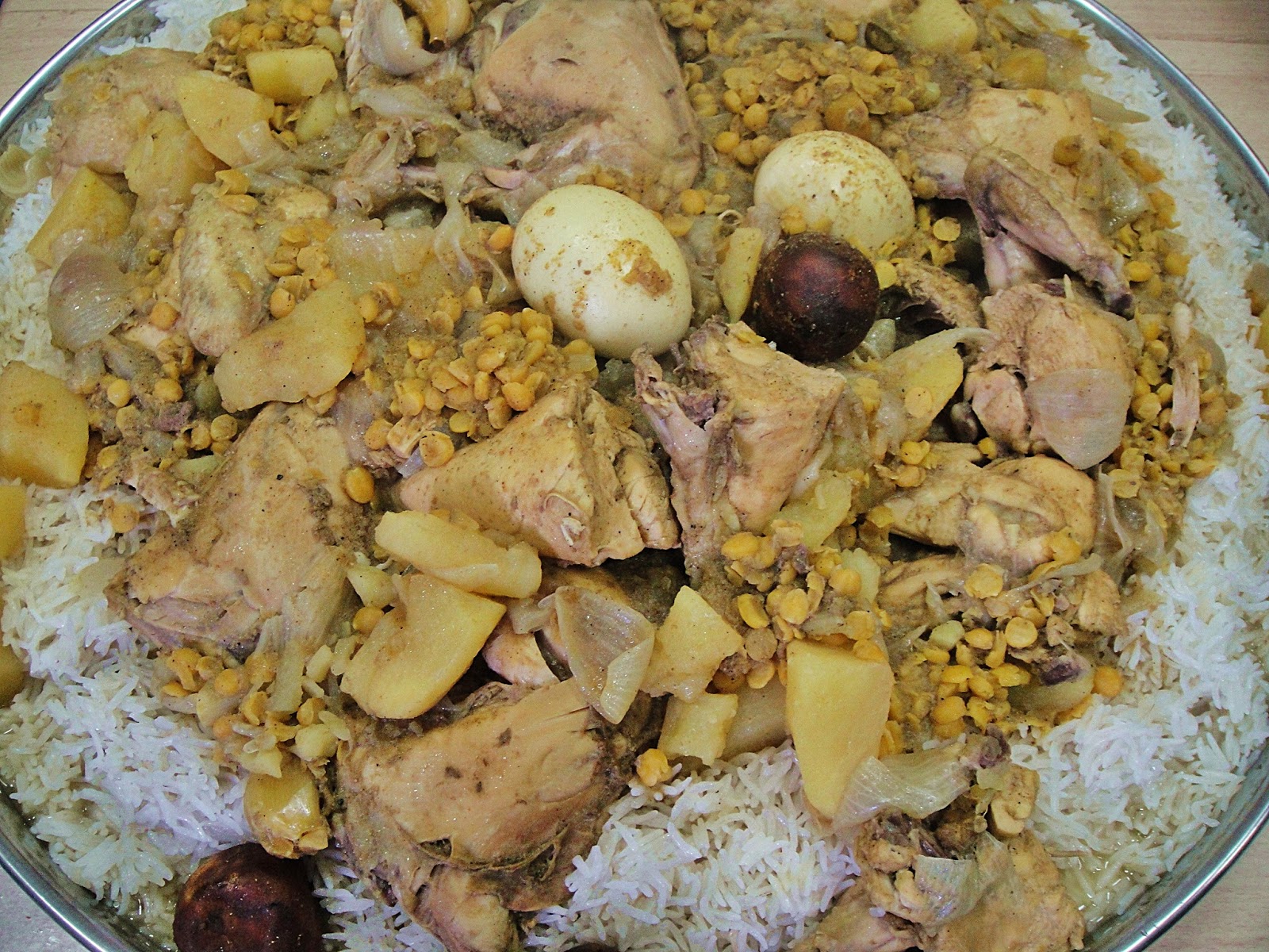 Maryam's Culinary Wonders: 909. Iraqi Chicken Tashreeb V.2