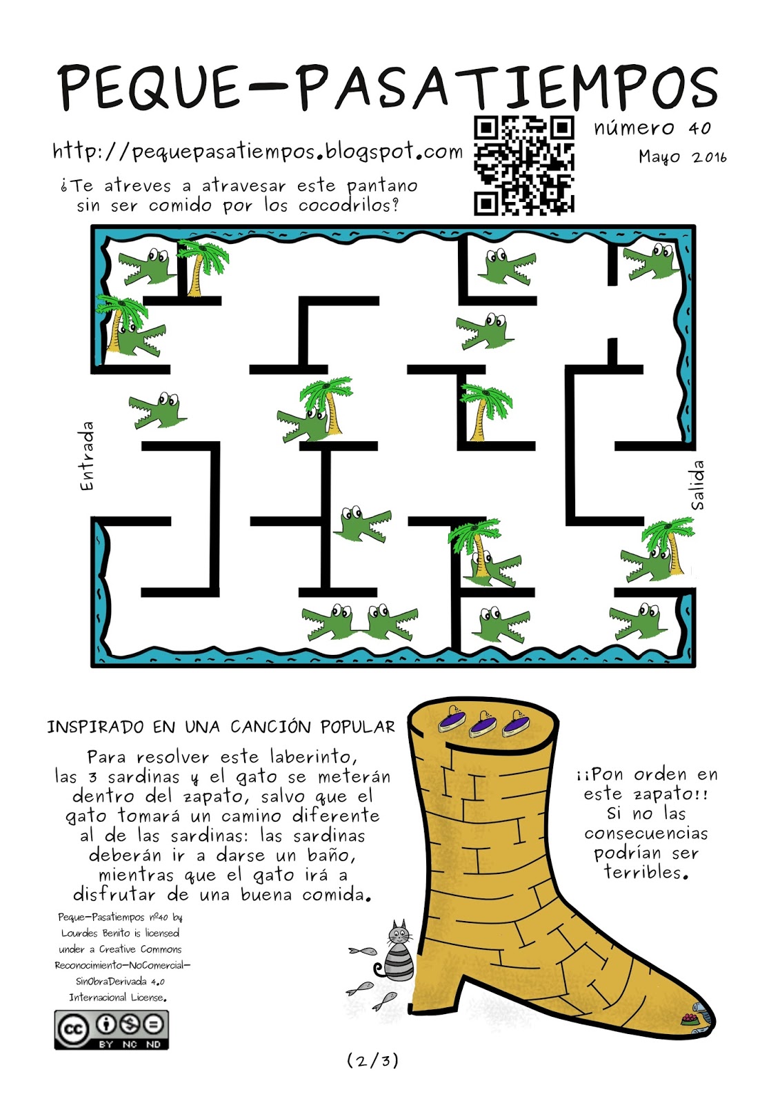 Peque-pasatiempos: mayo 2016