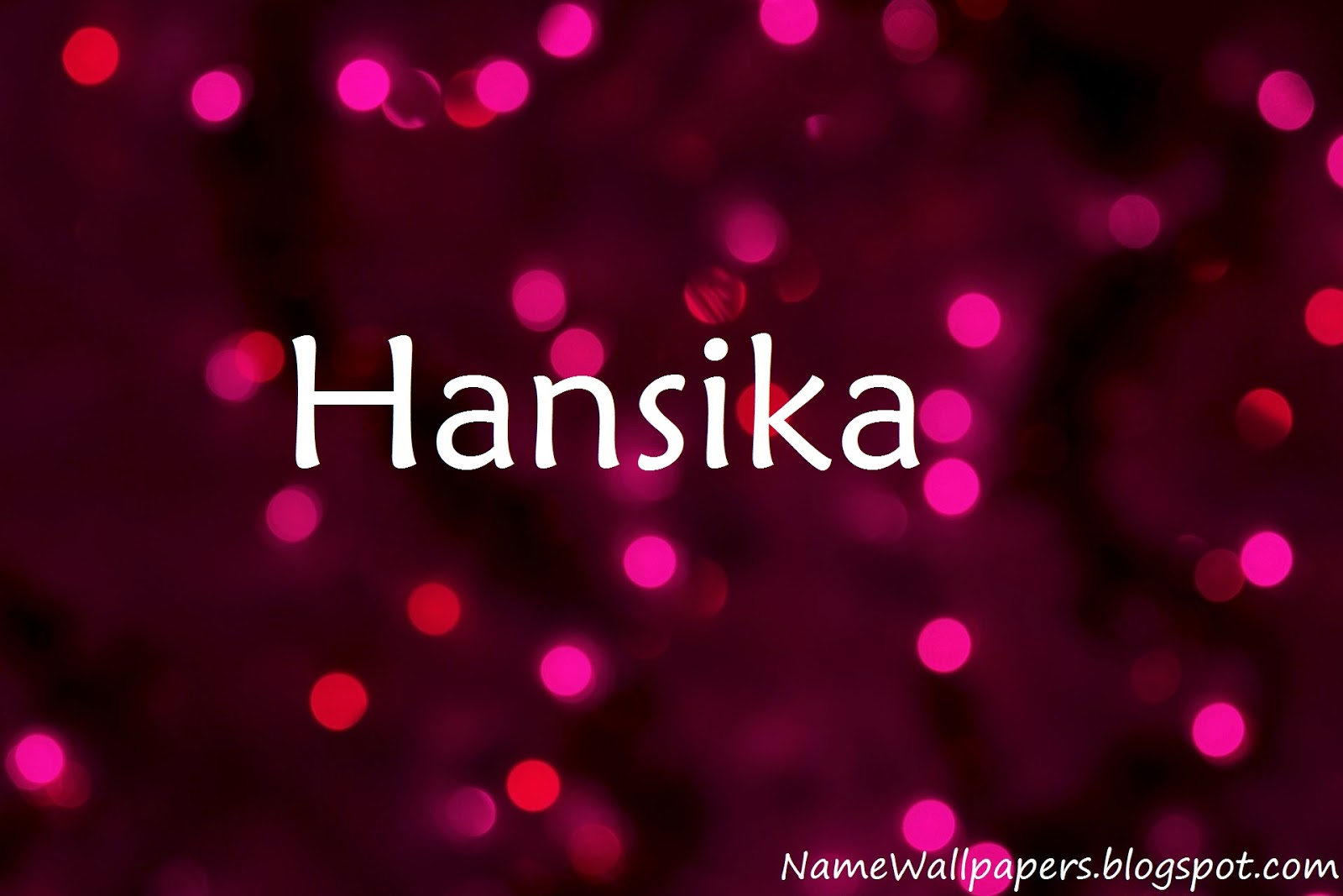 Hansika Name Wallpapers Hansika ~ Name Wallpaper Urdu Name Meaning Name ...