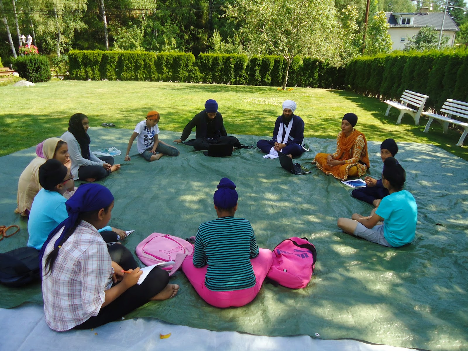 Manvir Singh: Sweden Sikh Family Camp 2014...