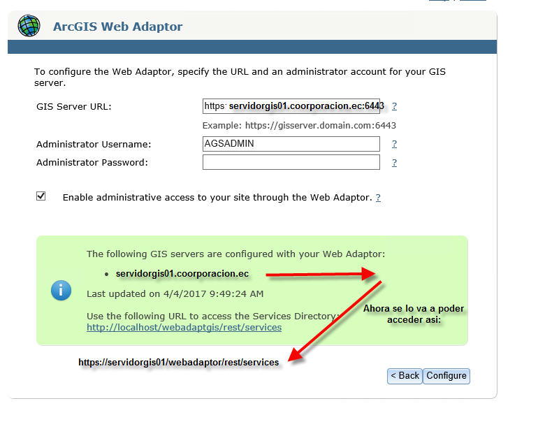 URULEANDO INSTALACI N DE ARCGIS WEB ADAPTOR URULEANDO INSTALACI N DE ARCGIS WEB ADAPTOR