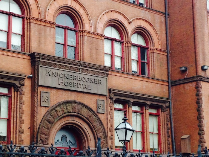 New York - History - Geschichte: The Knick(erbocker Hospital)