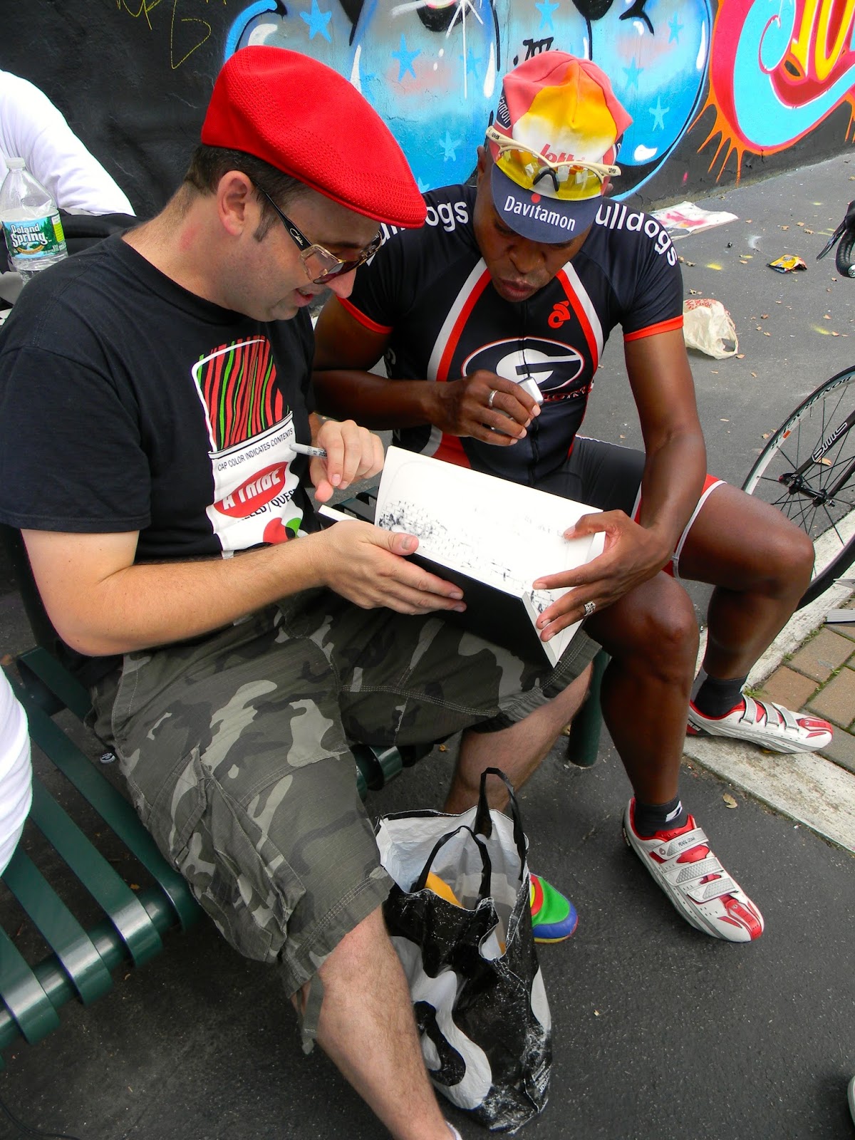 ART & FASHION SALON: Rocking It At The GRAFFITI HALL OF FAME; Wild ...