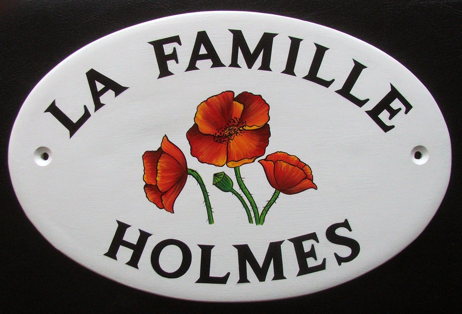 Hand Painted House Signs by Ceramic Art: House Signs, House Plaques and ...