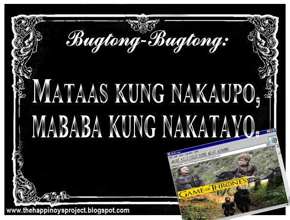 The Happinoys Project: Ang Sagot ng Internet sa Bugtong Mo...