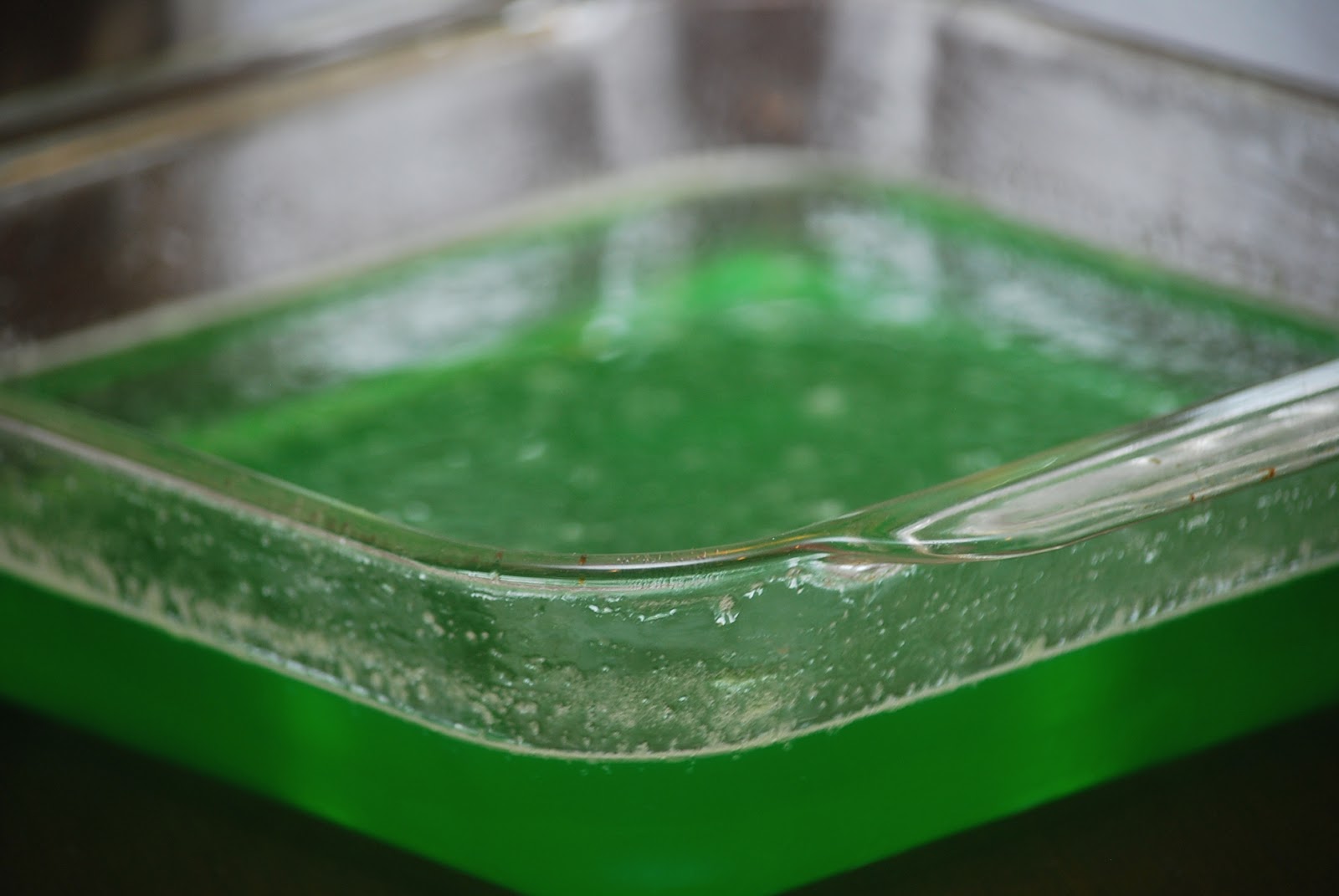 My story in recipes: Glow in the Dark Jello Squares