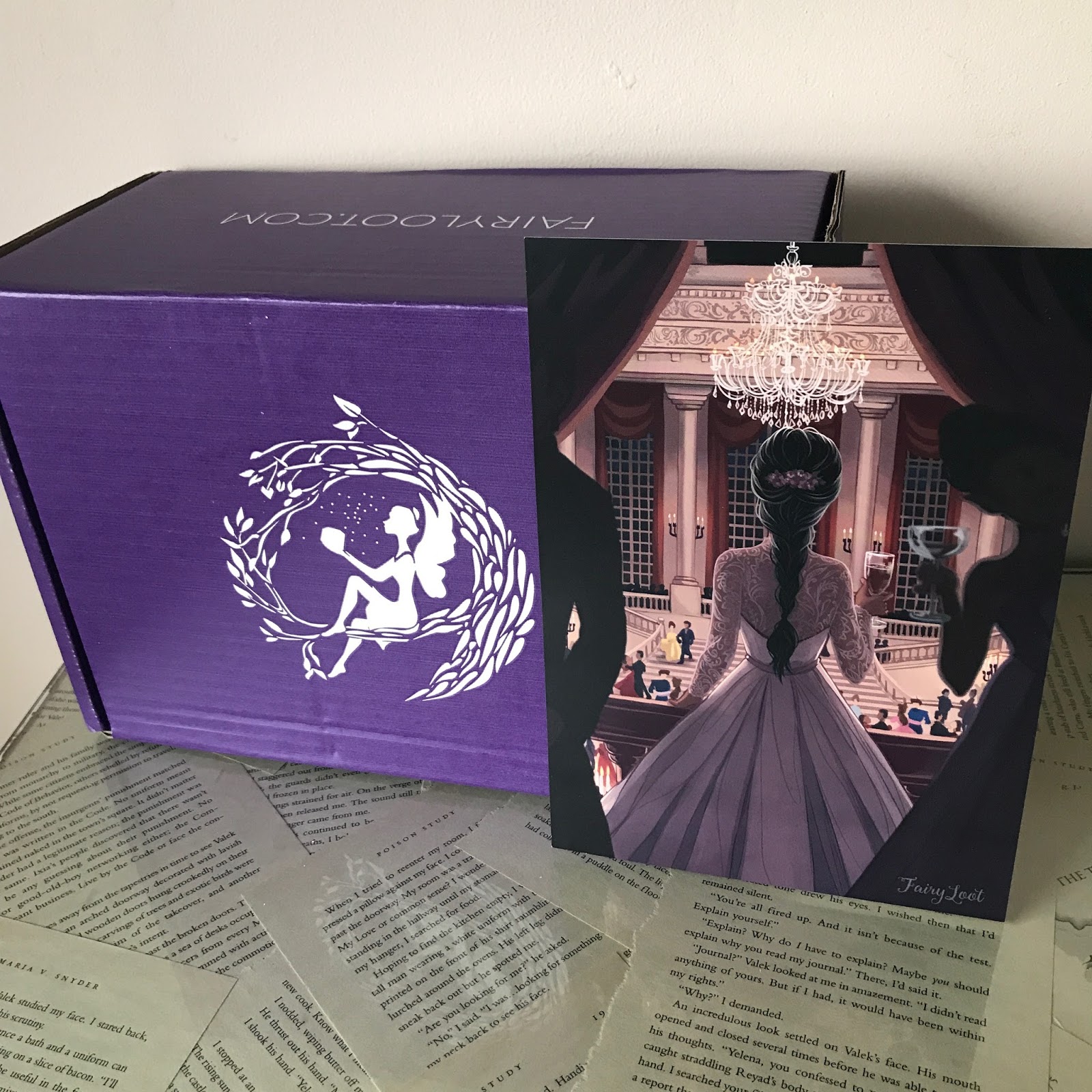 Feeling Fictional: Fairyloot Unboxing - March 2018 "Memorable Moments"