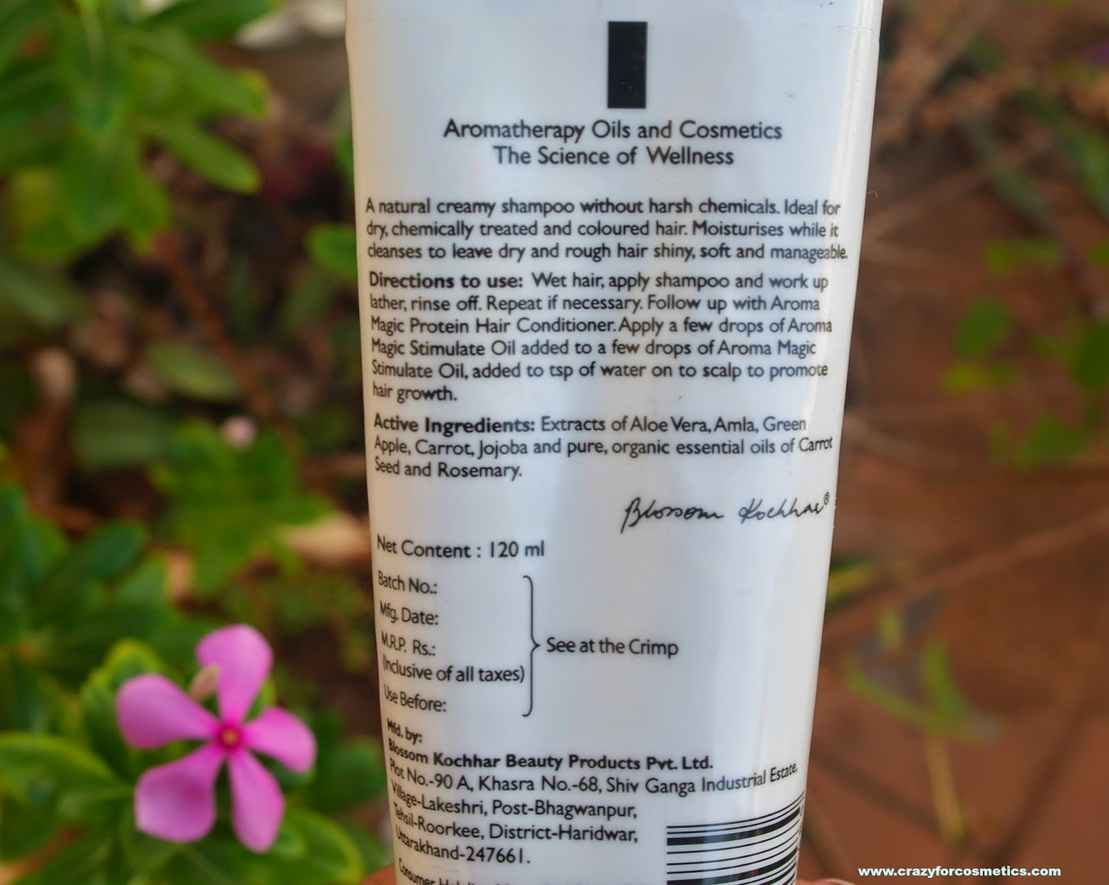 Blossom Kocchar Aroma Magic Aloe Vera Shampoo - Should you buy it ? A ...