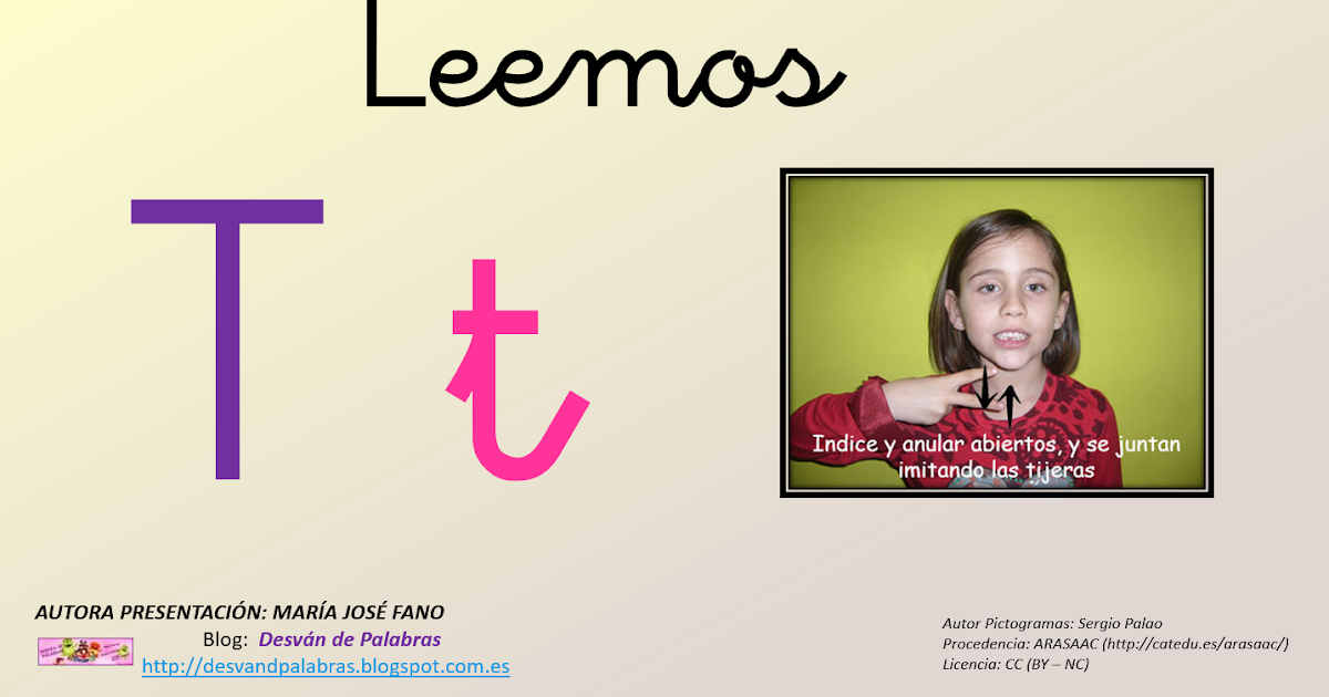 Desván de Palabras: LETRA T