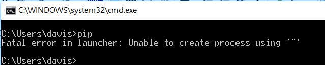解決 Pip 錯誤訊息 Fatal Error In Launcher Unable To Create Process Using