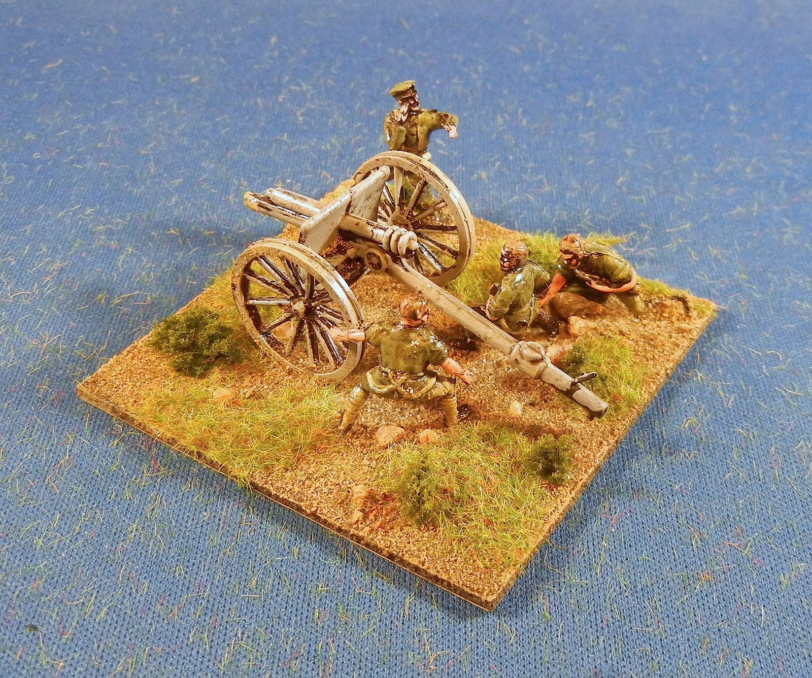 Bob's Miniature Wargaming Blog: WW1 HiTT Artillery