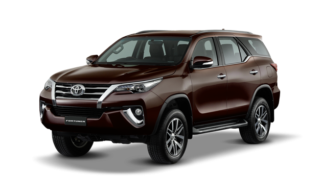 Toyota Fortuner II (2017) - Couleurs / Colors