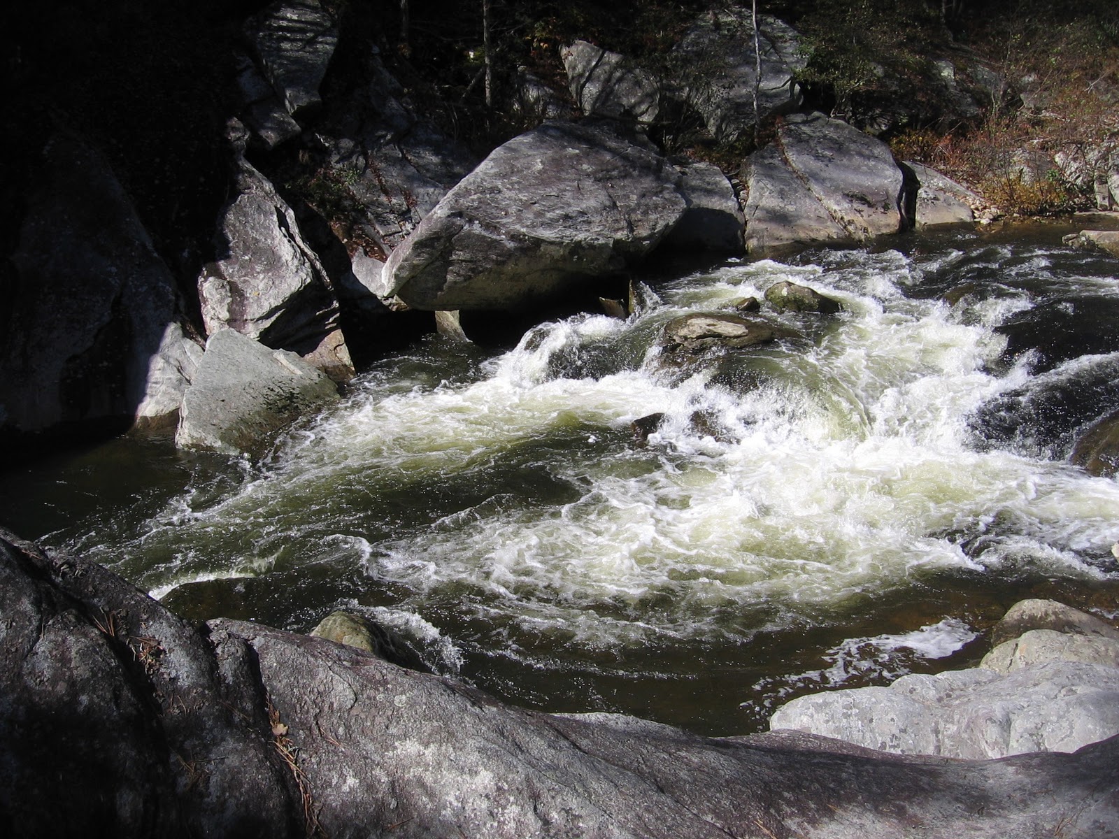 Relaxed Hiking NC: Spence Ridge Trail Linville Gorge 11/5/2011