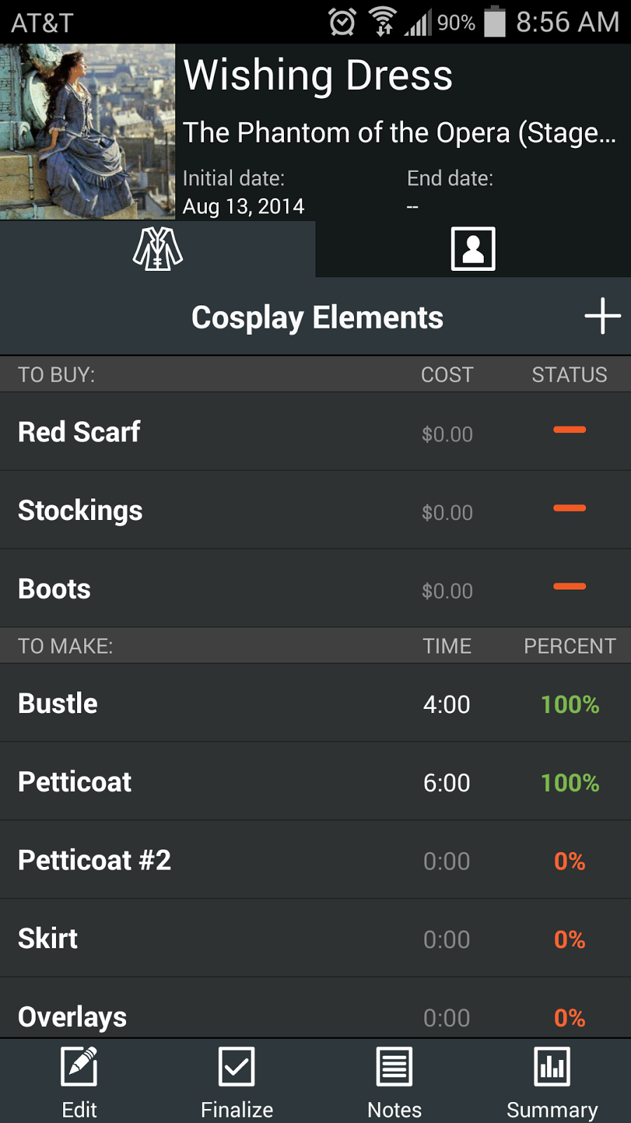 Behind the Seams: Cosplanner | The App for All Costumers!