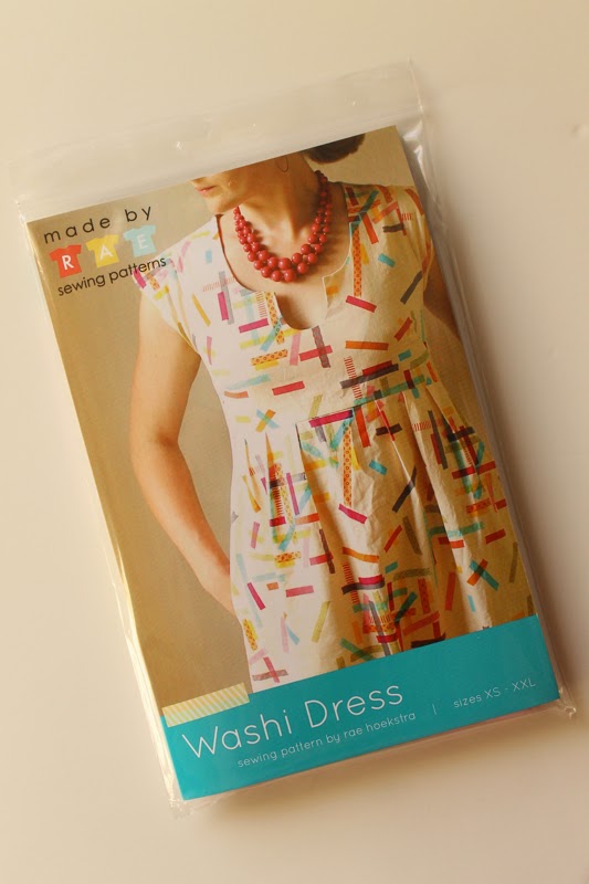 Grading up the Washi Dress pattern to a larger size