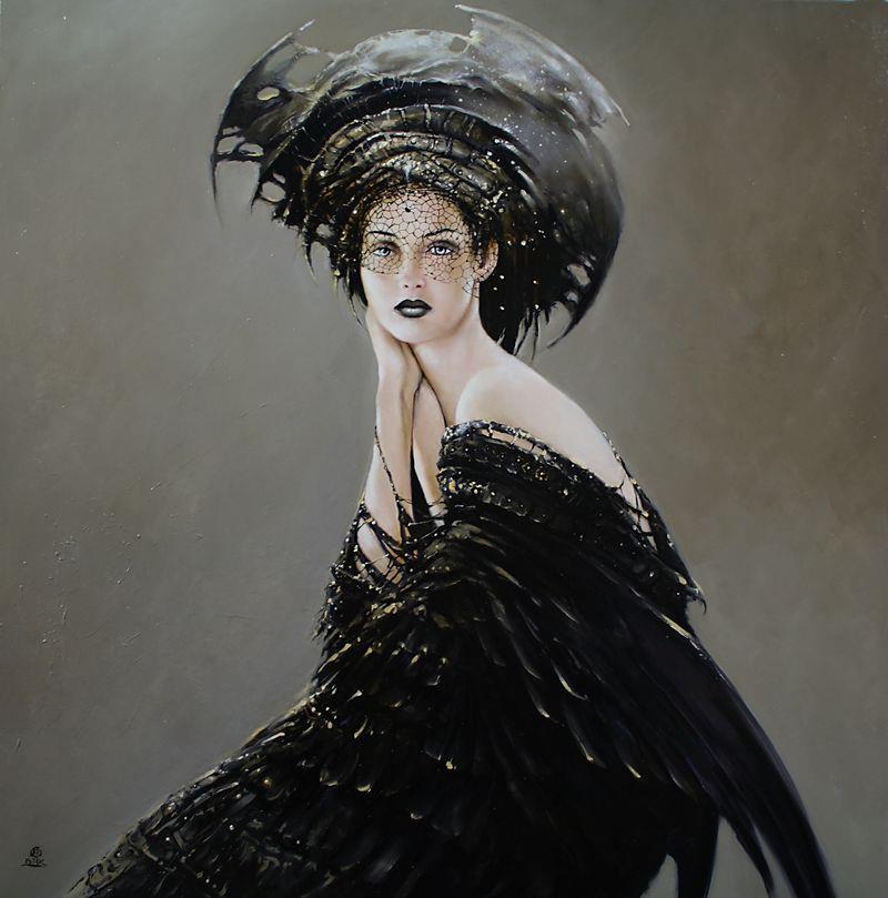 Cromofora La ( Paloma) Contemporary Online Art Gallery: KAROL BAK