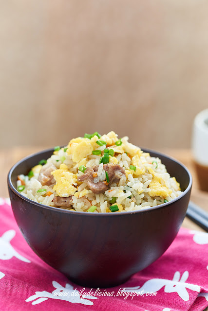 dailydelicious: Rice cooker Fried rice