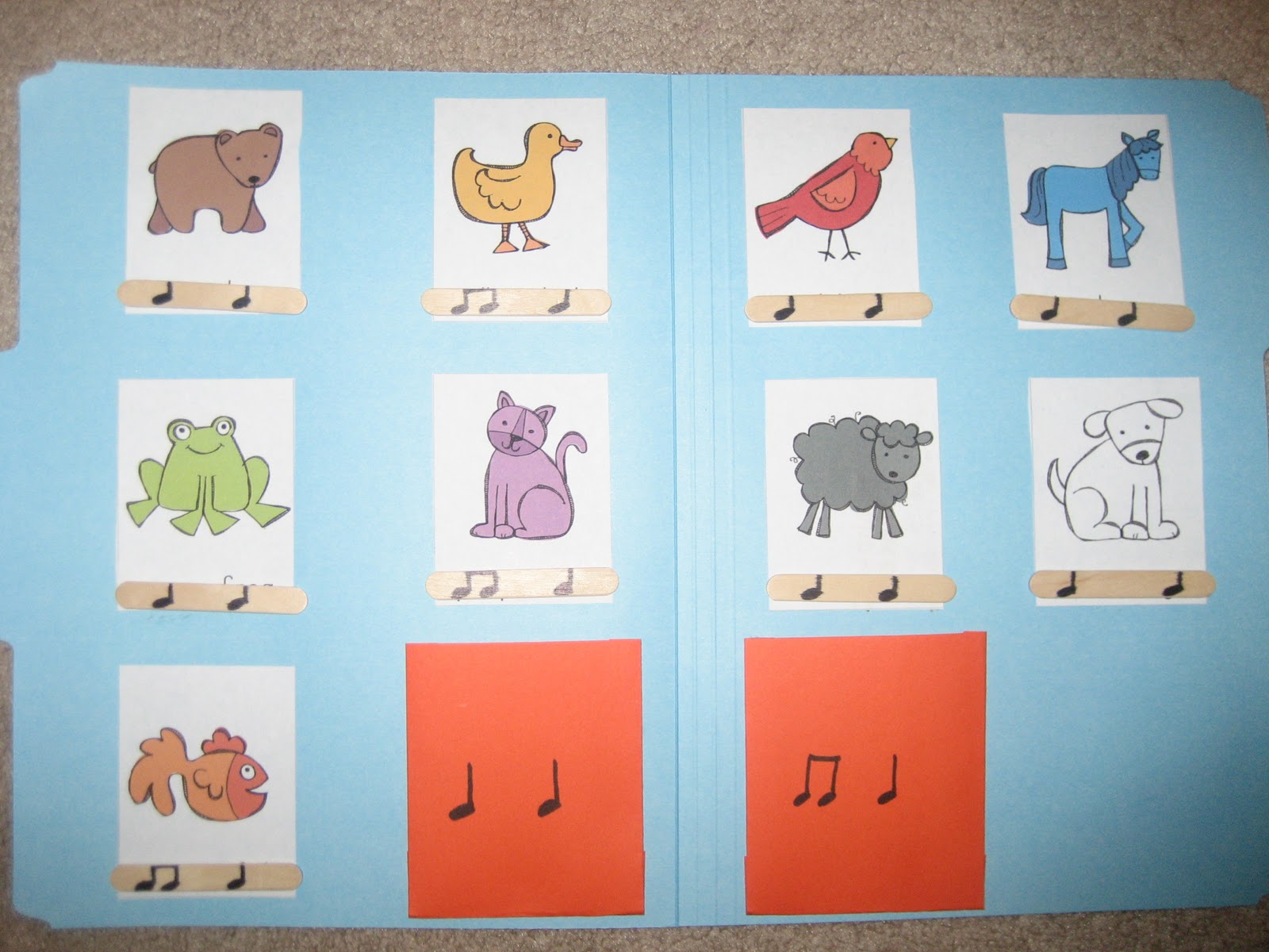 From the Music Classroom...: THREE IN ONE FILE FOLDER ACTIVITY: SIMPLE ...
