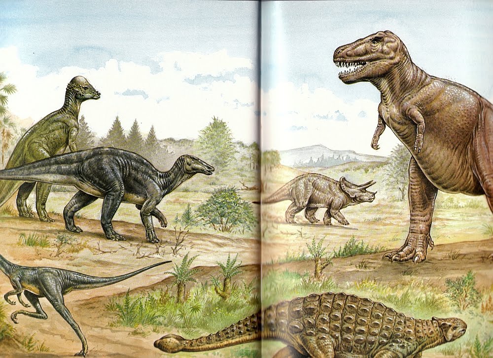 Love in the Time of Chasmosaurs: Vintage Dinosaur Art: A New Look at ...