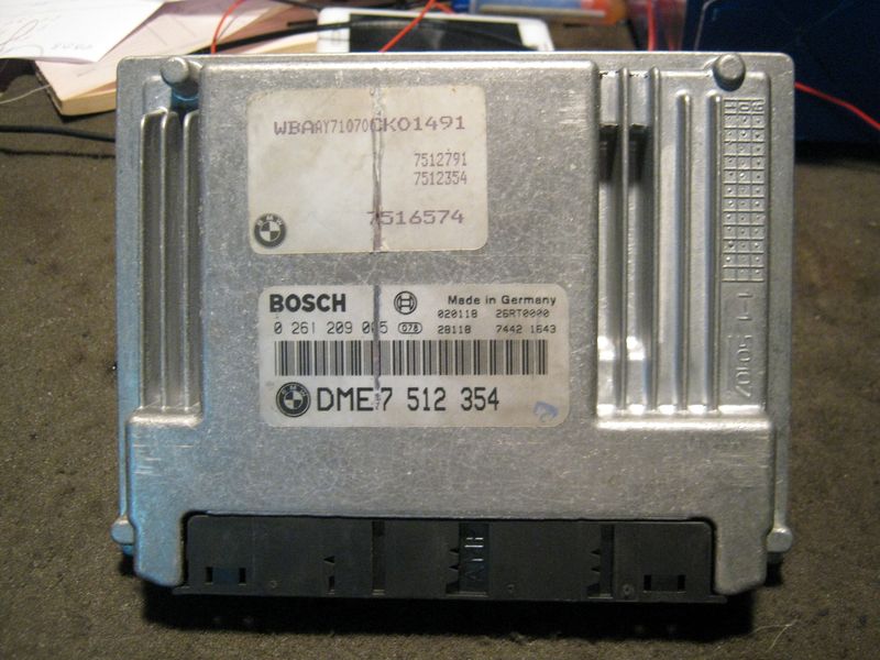 ЭБУ Двигателя - База Знаний: BMW 318i E46 1.8L (N42B18) - Bosch ME9.2