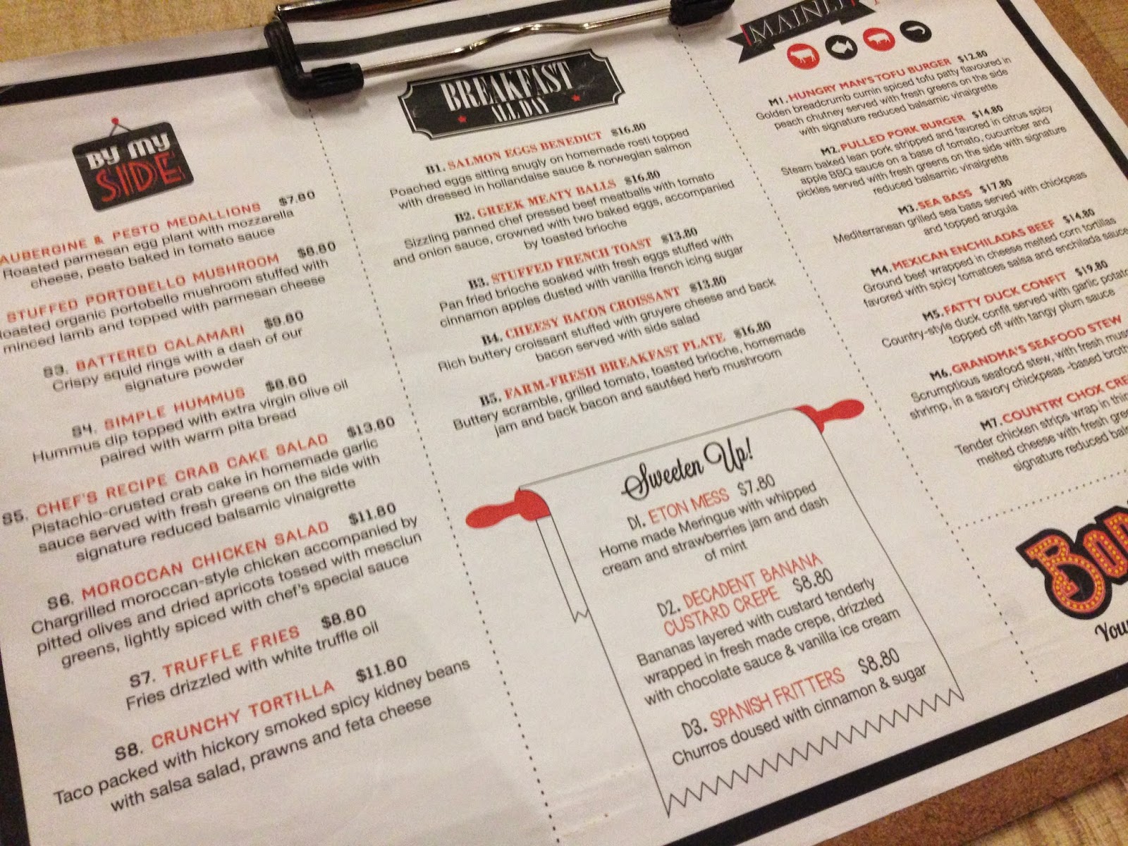 Bodacious Bar & Bistro - Biopolis Drive | JACQSOWHAT: Food. Travel ...