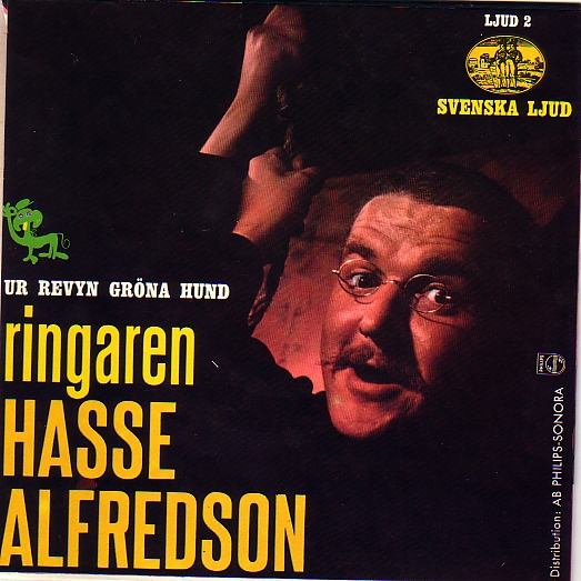 Vinyl Singlar: Hasse Alfredson ‎– Valfrid Lindeman / Ringaren 1962