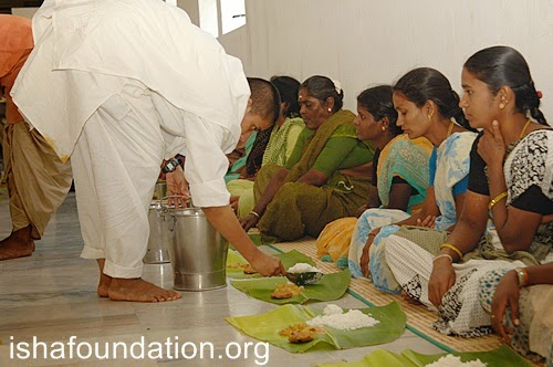 Sadhguru on the tradition of Annadhanam ~ Life after joining Isha Yoga