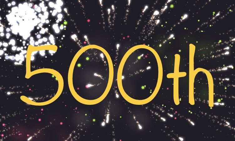 This Is My Faster!: MY 500th BLOG POST!!!!!