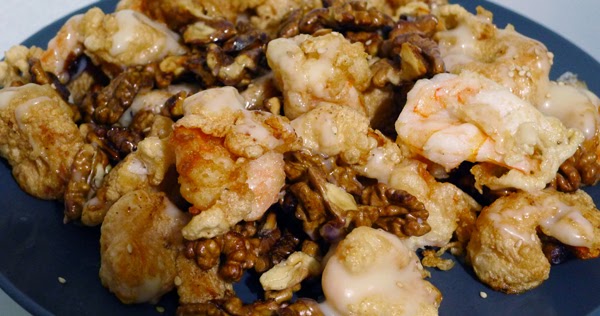 Recipe - Walnut Mayonnaise Shrimp | Much Ado About Fooding