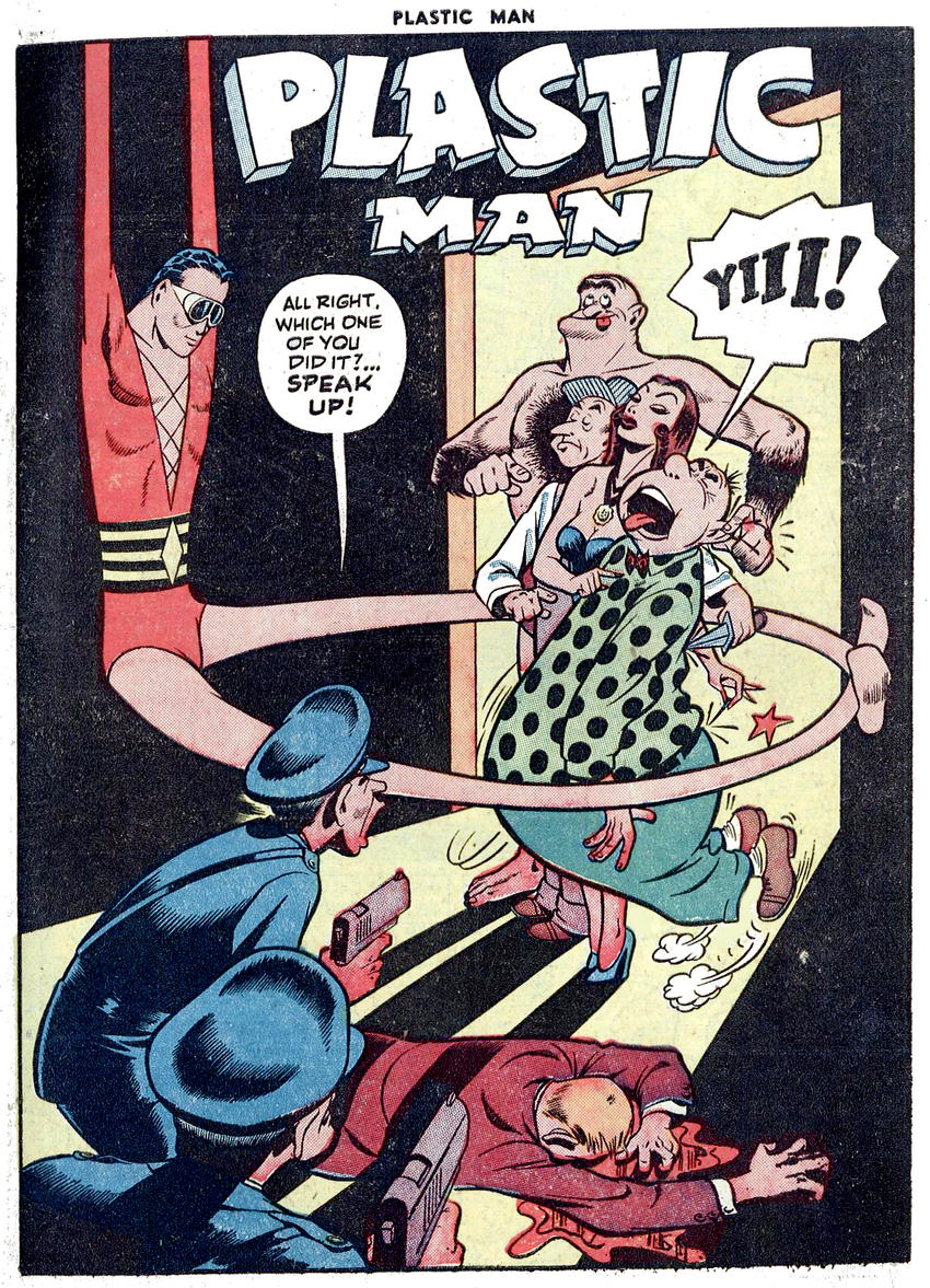 Pappy's Golden Age Comics Blogzine: Number 1958: When Plastic Man ...