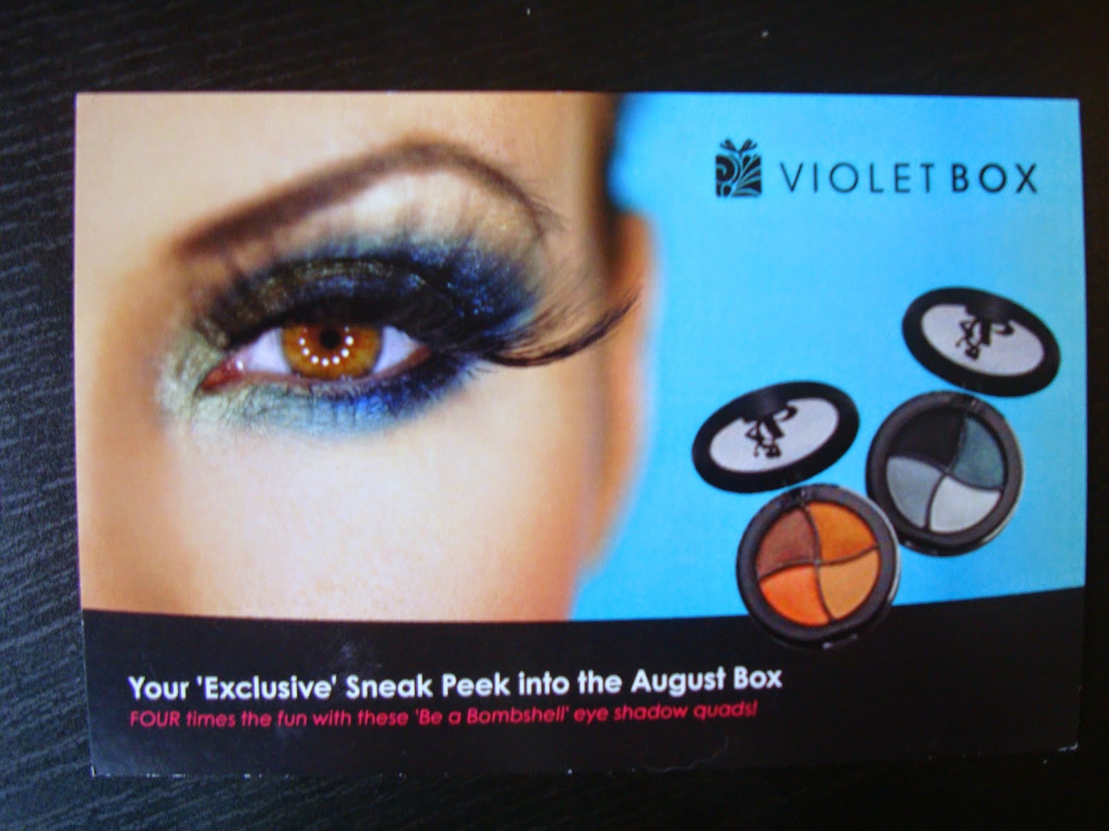 little white truths: Violet Box July 2014 - unboxing and first impressions