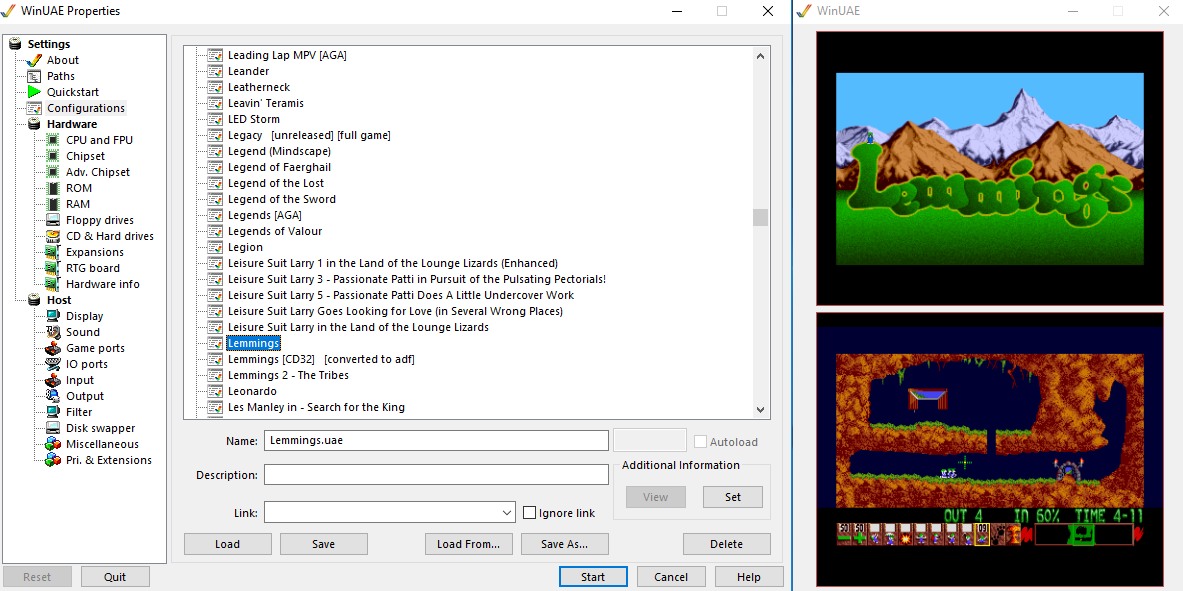 Indie Retro News: WinUAE 4.0.0 - Another feature packed Amiga Emulator ...