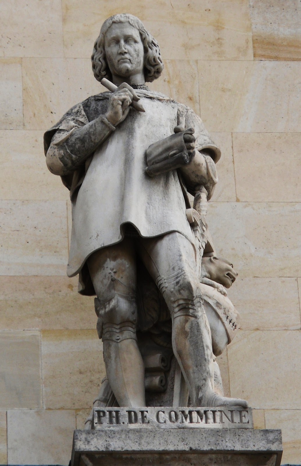 Dr Tony Shaw: The Statues of Writers in the Cour Napoléon, The Louvre ...