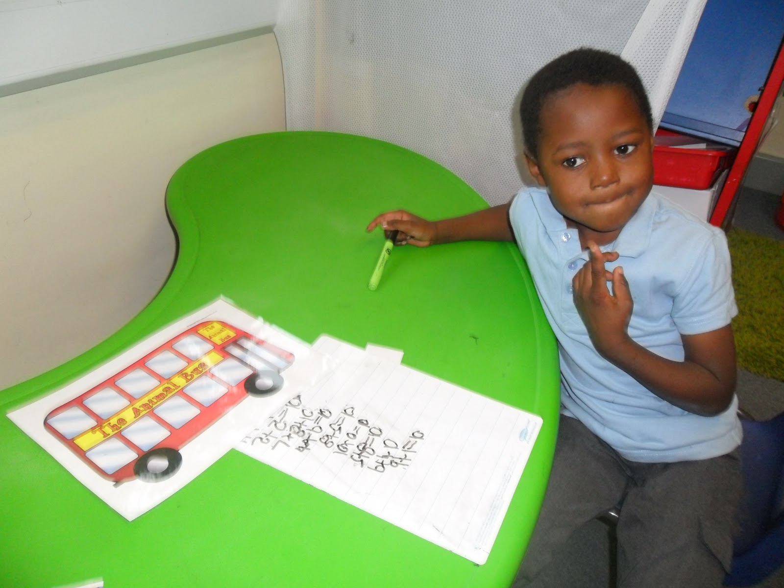 Begbrook Primary School Year 1: Number Bond Bus!