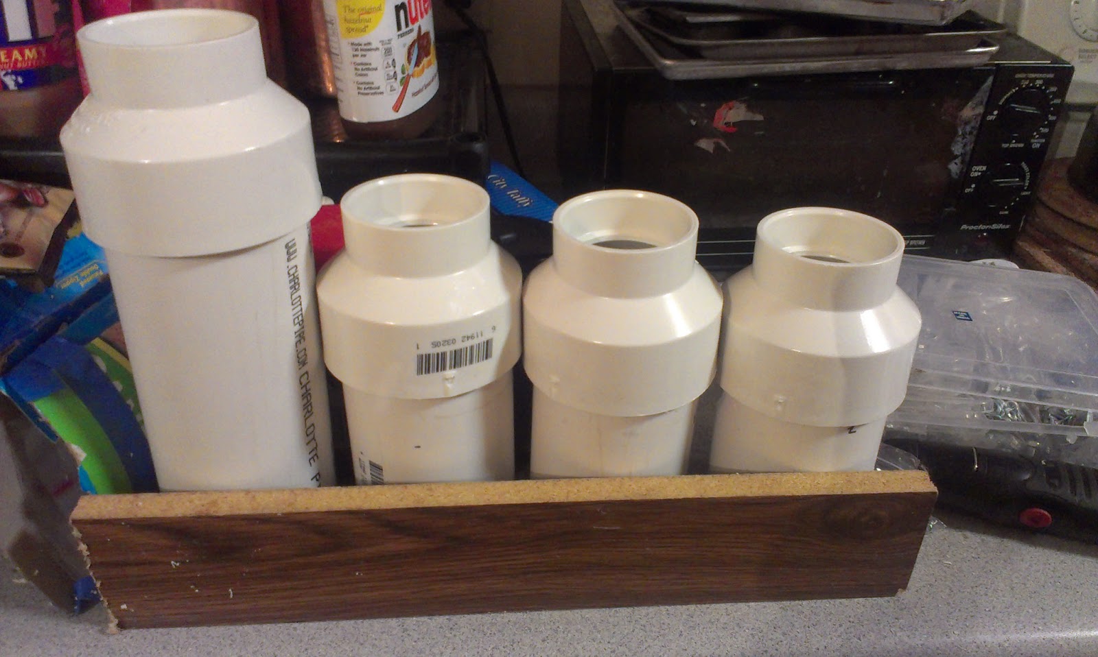 white hot hammer of inspiration: Playing with PVC