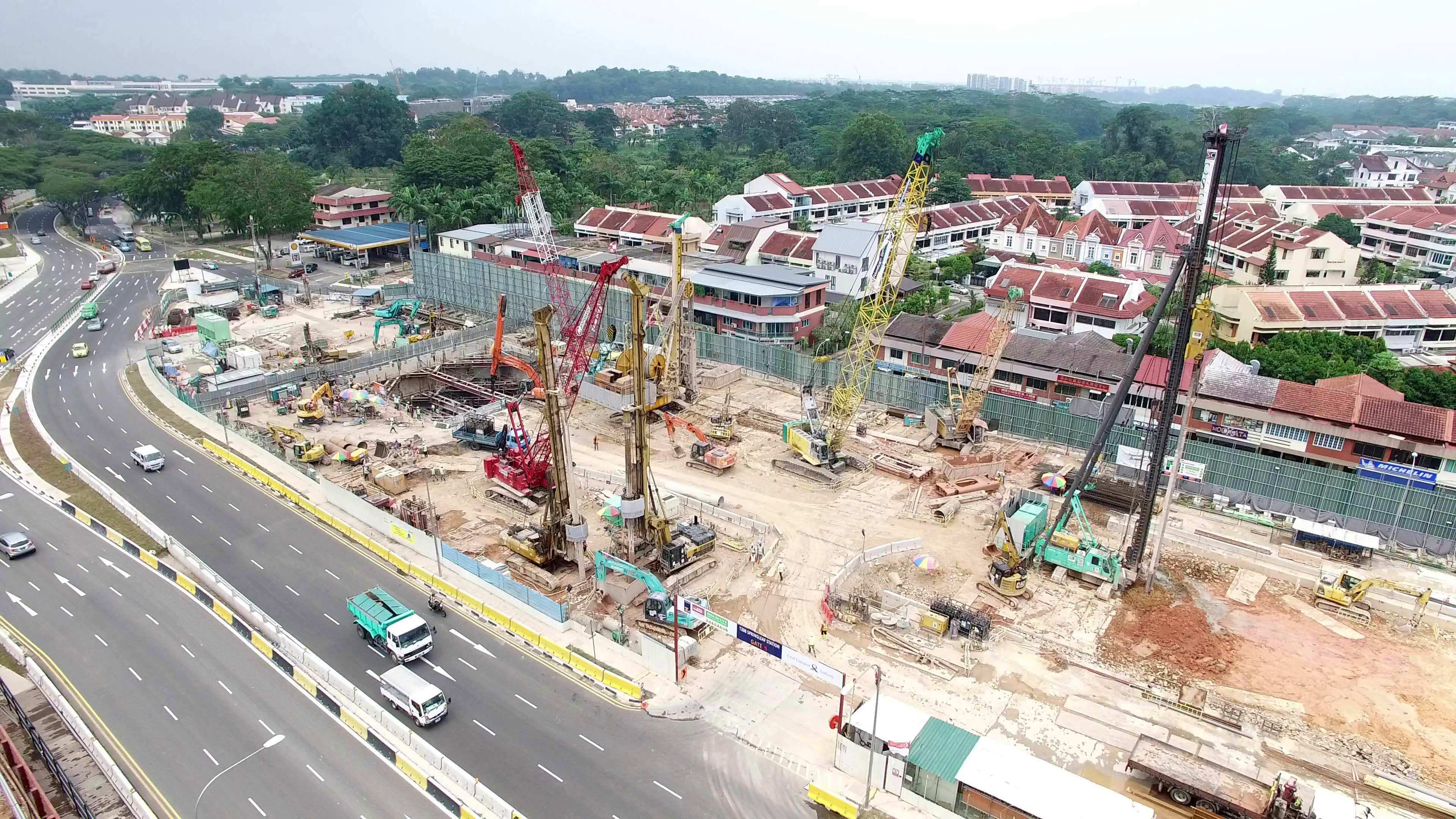 Thomson Line Construction: Springleaf D-walls & Piles (II)