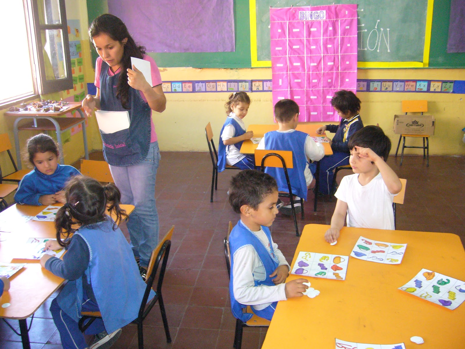 Actividades educativas para niños de Educación Inicial.