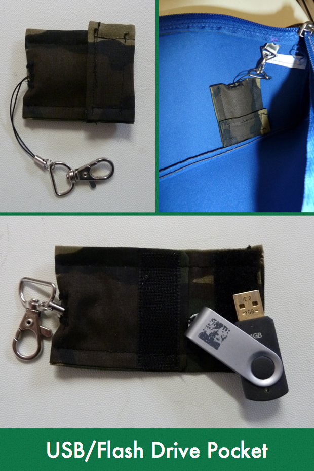 JJ Handmade: USB flash Pocket DIY recipe