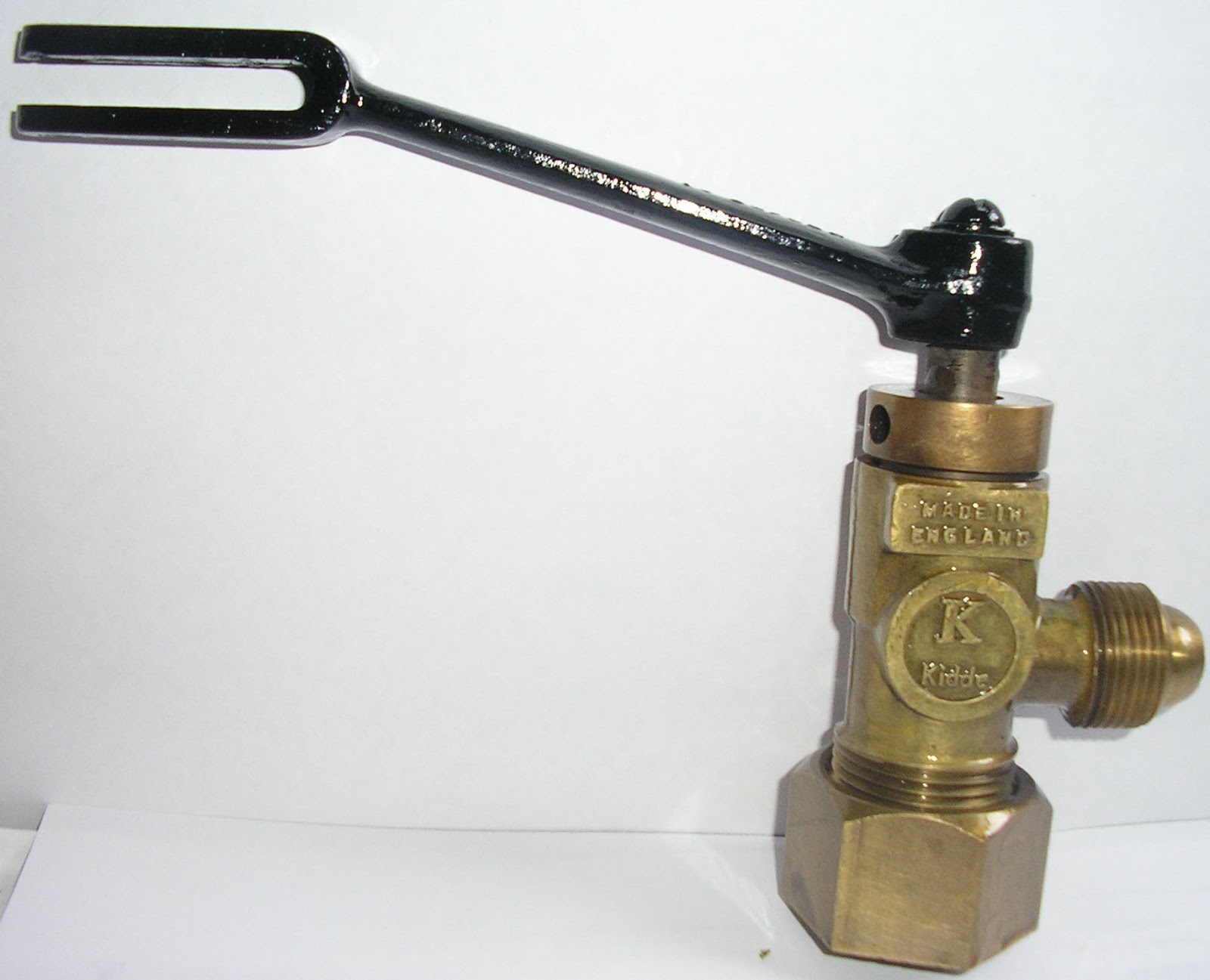 RELIQUIAS DEL PCI: VÁLVULA DE CILINDRO DE EXTINCIÓN " KIDDE